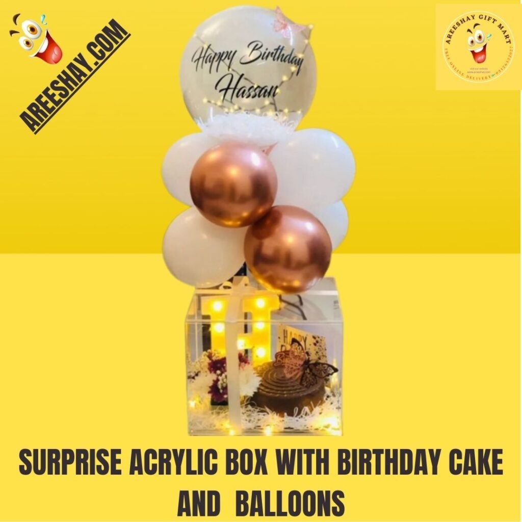 Acrylic Gift Boxes | Send Gifts To Pakistan | Same Day Delivery In ...